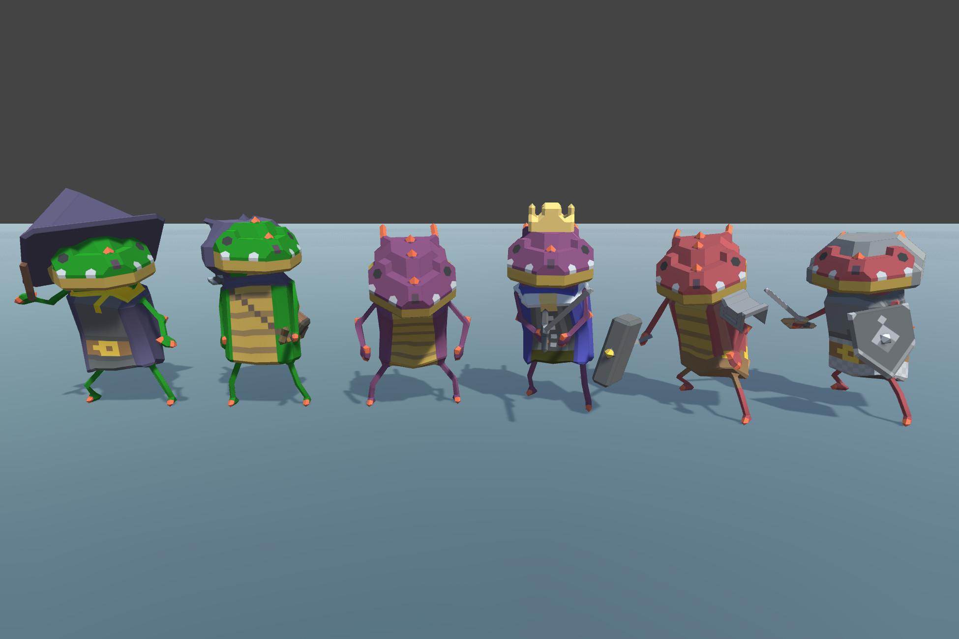 Voxel-like 3D Low Polygon Characters 7th | Characters | Unity Asset Store