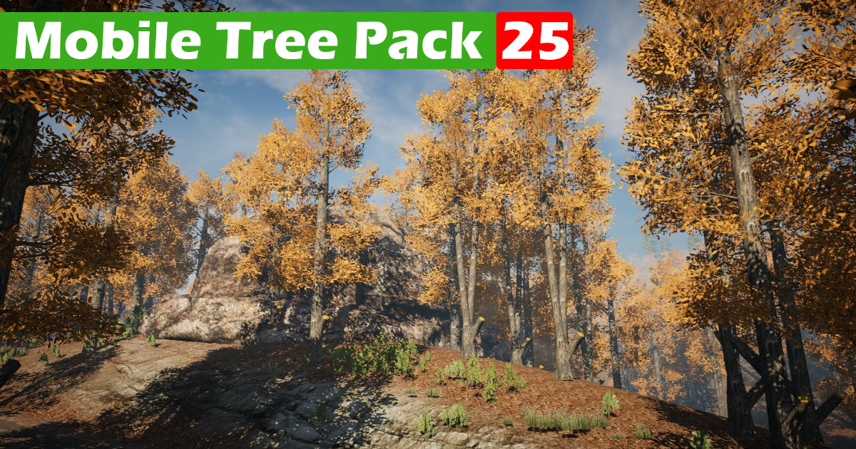Mobile Tree Pack (25) | 3D Trees | Unity Asset Store