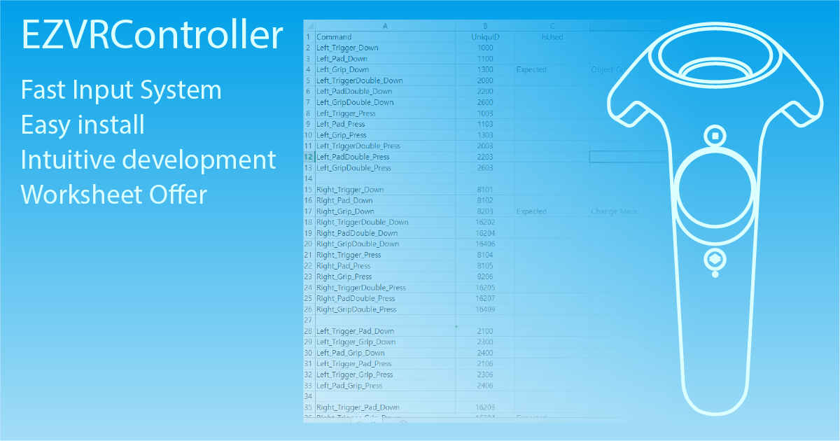 EZVRController for Vive | Input Management | Unity Asset Store