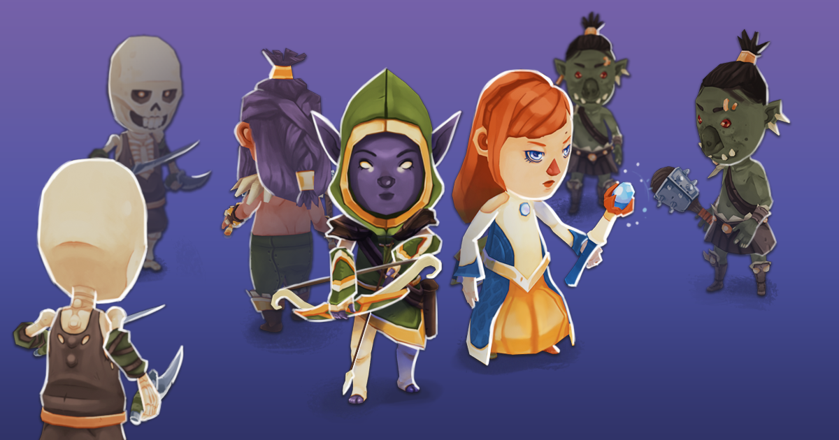 Character Pack: Fantasy | RPG | 3D Humanoids | Unity Asset Store