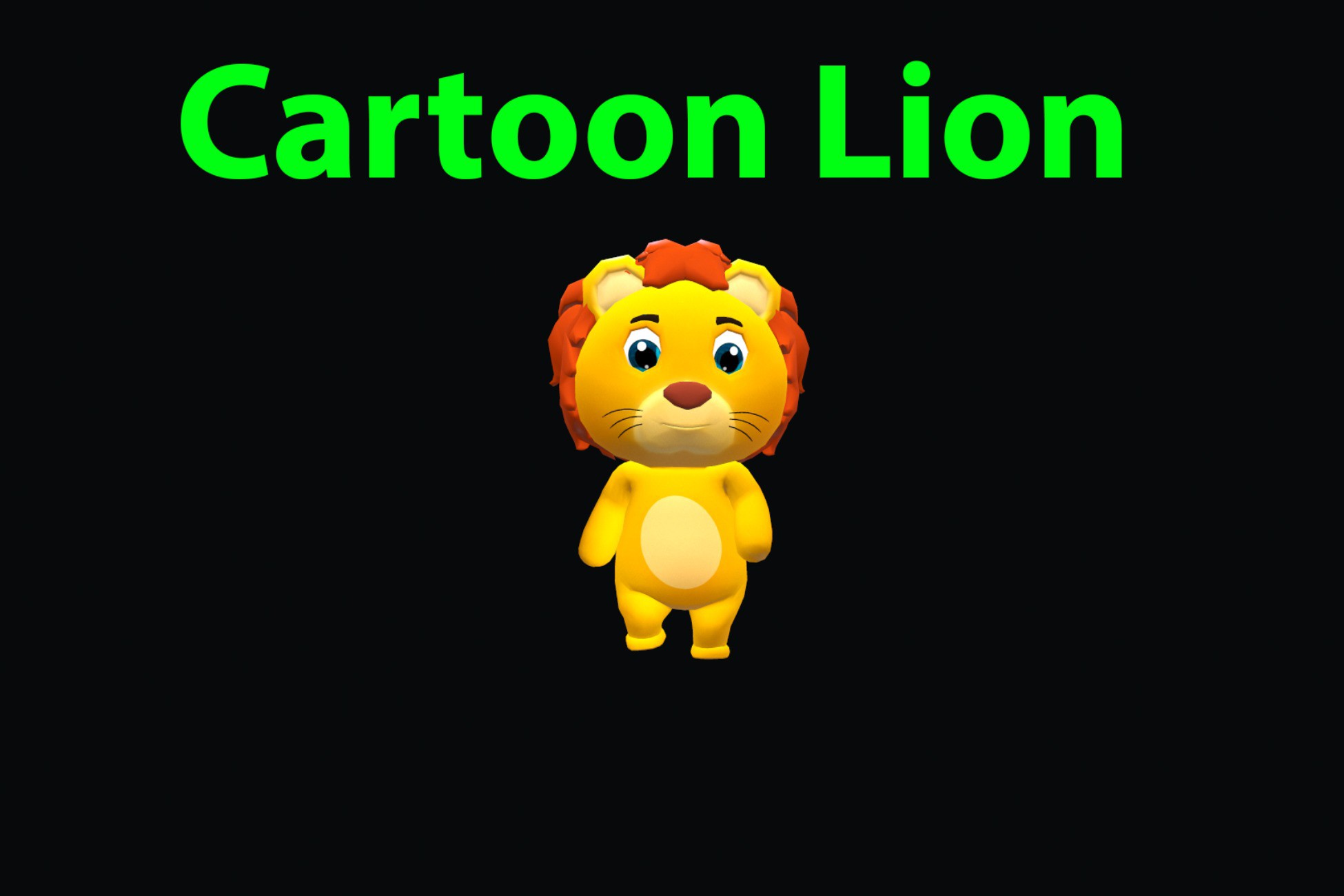 Cartoon Lion Animated | Characters | Unity Asset Store
