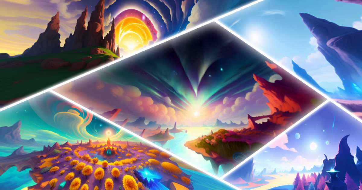 4K Stylized Fantasy Sky - 44 Skyboxes | 2D Sky | Unity Asset Store