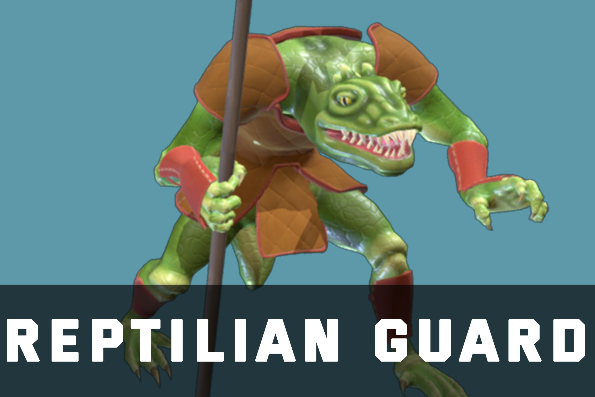 Reptilian Guard | 3D Creatures | Unity Asset Store