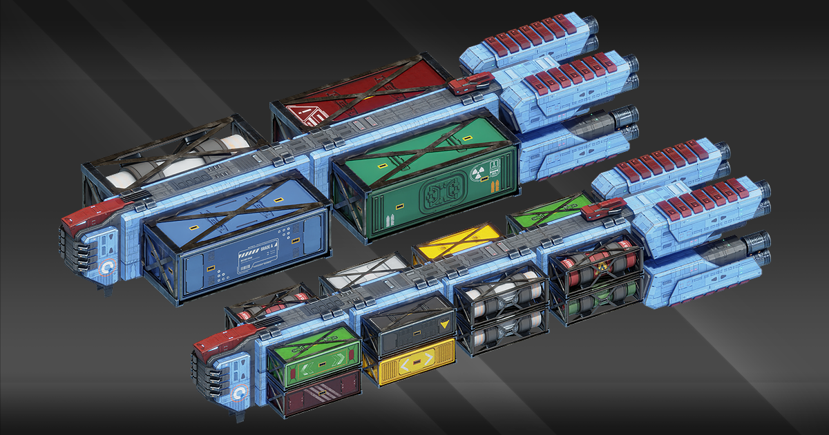 Spaceship CFS15 Medium Freighter | 3D Space | Unity Asset Store