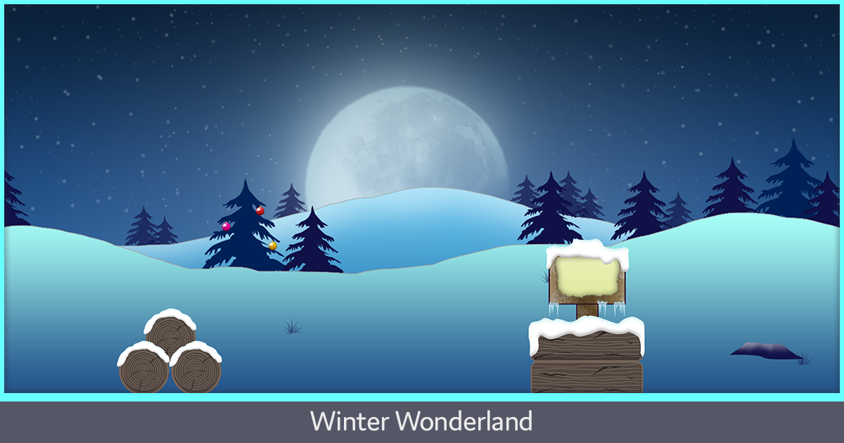 Winter Wonderland by Gamertose | 2D Nature | Unity Asset Store