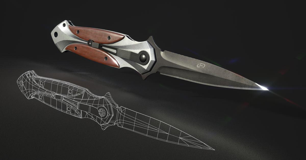 Pocket Knife ( Flip ) - Weapon | 3D Weapons | Unity Asset Store
