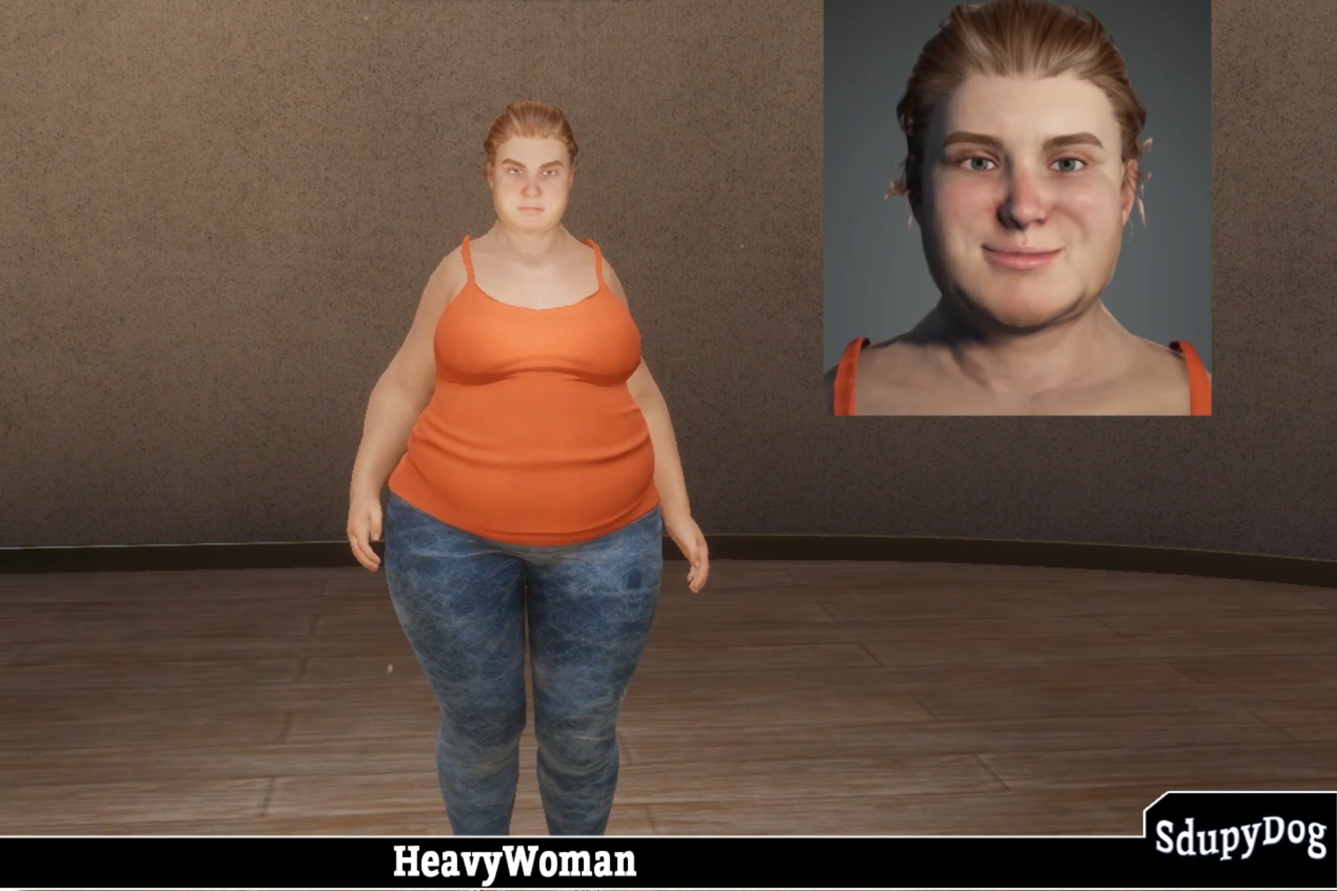 HDRP Heavy Woman | Characters | Unity Asset Store
