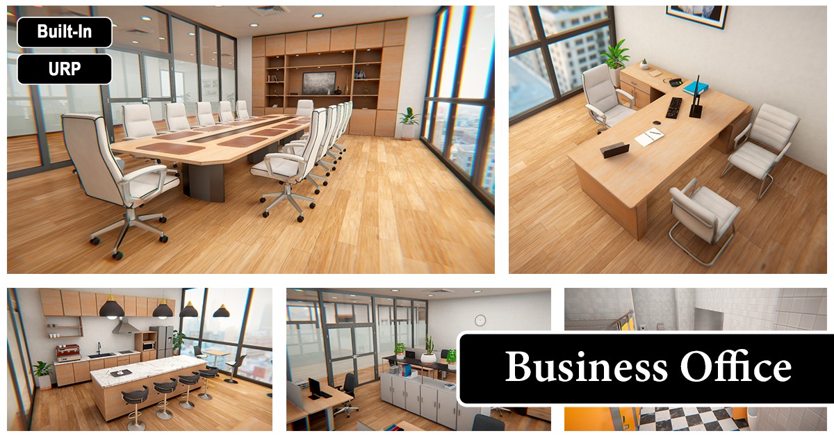 Business Office | 3D Environments | Unity Asset Store