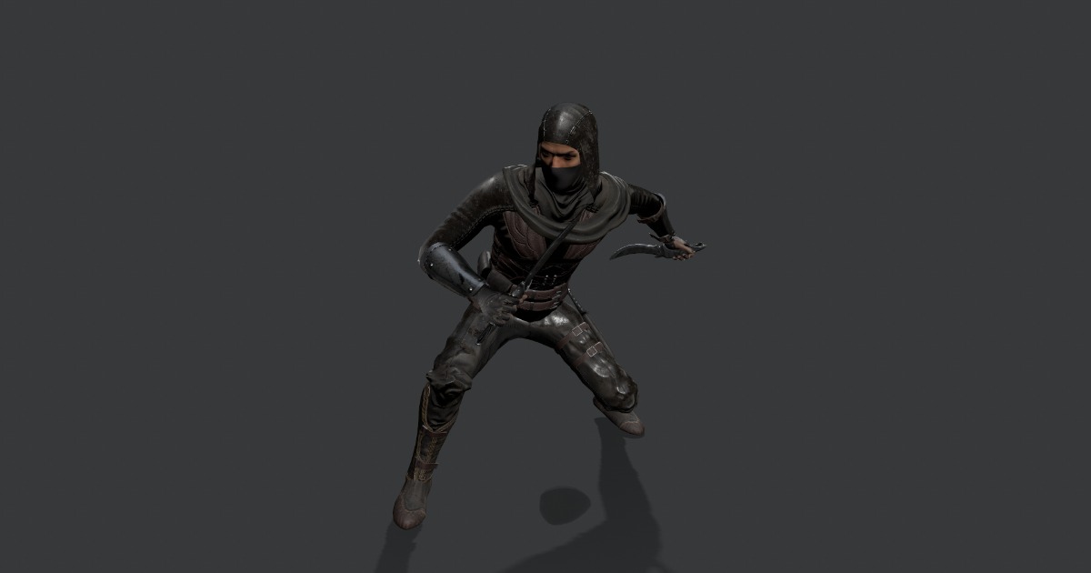 dagger man | 3D Humanoids | Unity Asset Store
