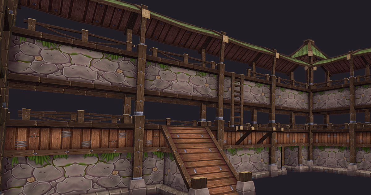 Modular Fortress Pack | 3D Fantasy | Unity Asset Store