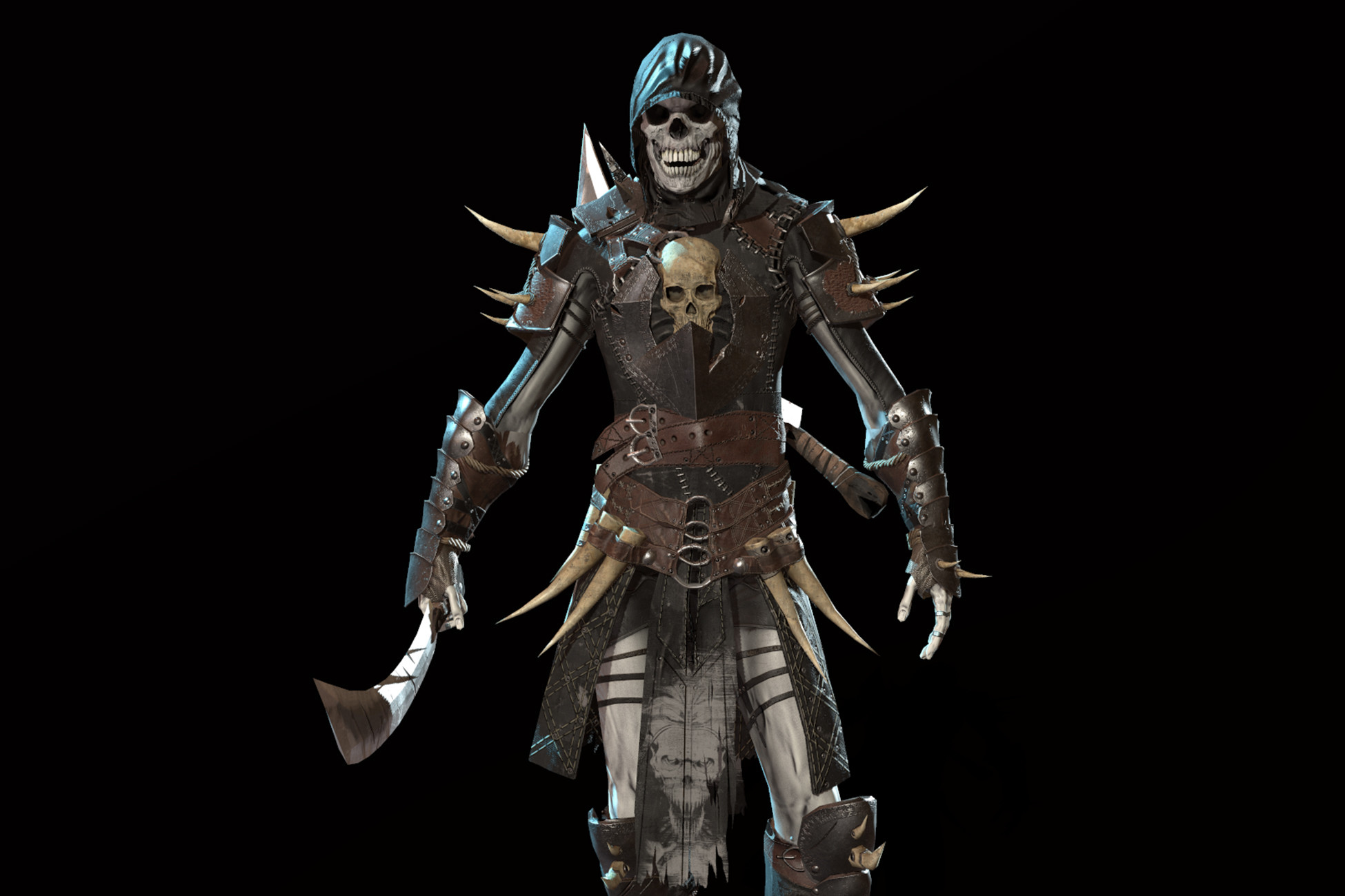 SkeletonLow3 | 3D Creatures | Unity Asset Store