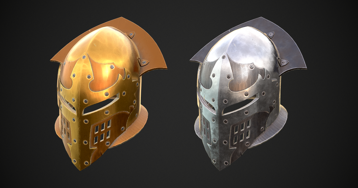 Knight Helmet 07 | Props | Unity Asset Store