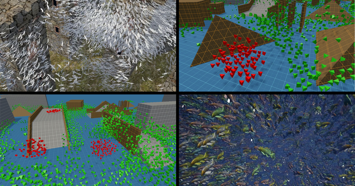 ECS Swarms | Behavior AI | Unity Asset Store