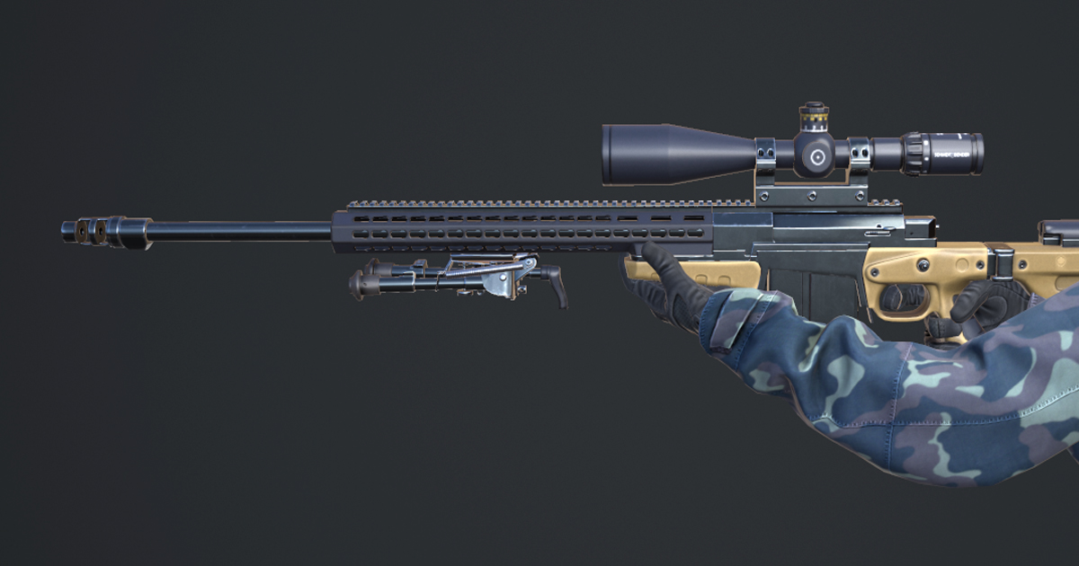 FPS hands and a Sniper Rifle | 3D Weapons | Unity Asset Store