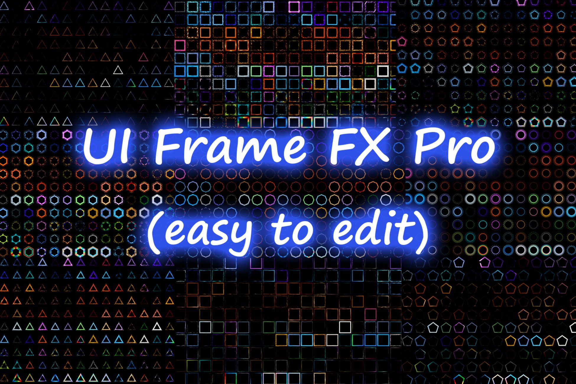 Ui Frame Fx Pro 2d Gui Unity Asset Store