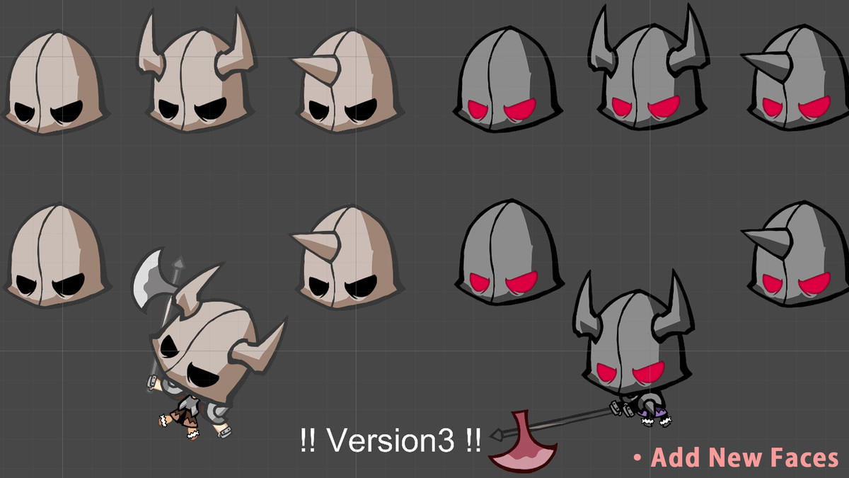 2D_Charactor_Warrior