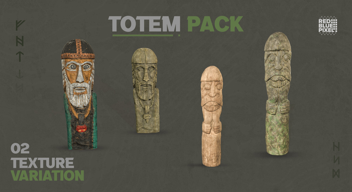 Totem & Rune Stones Pack