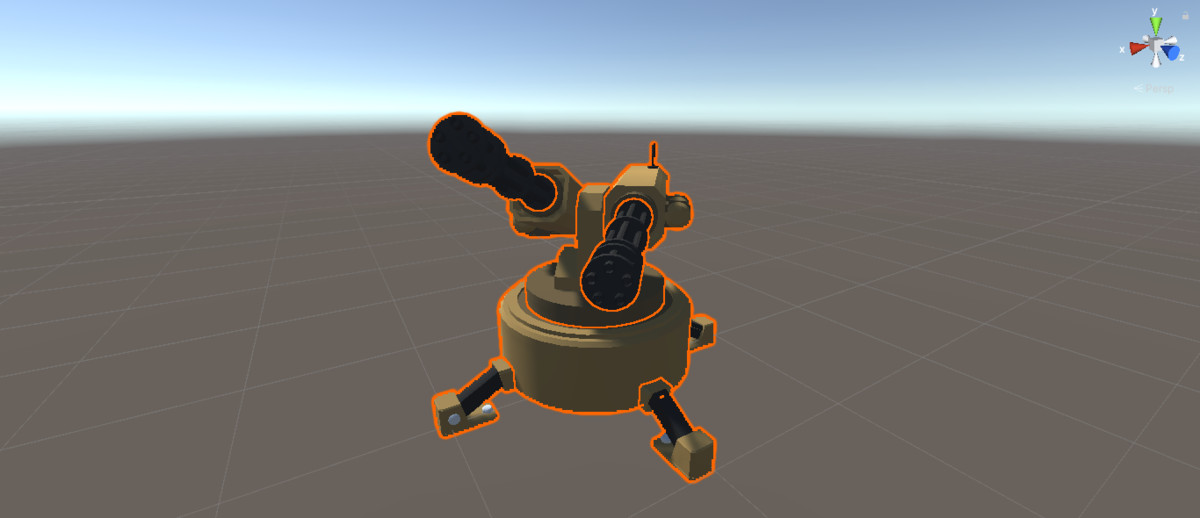 Low poly Turret Pack