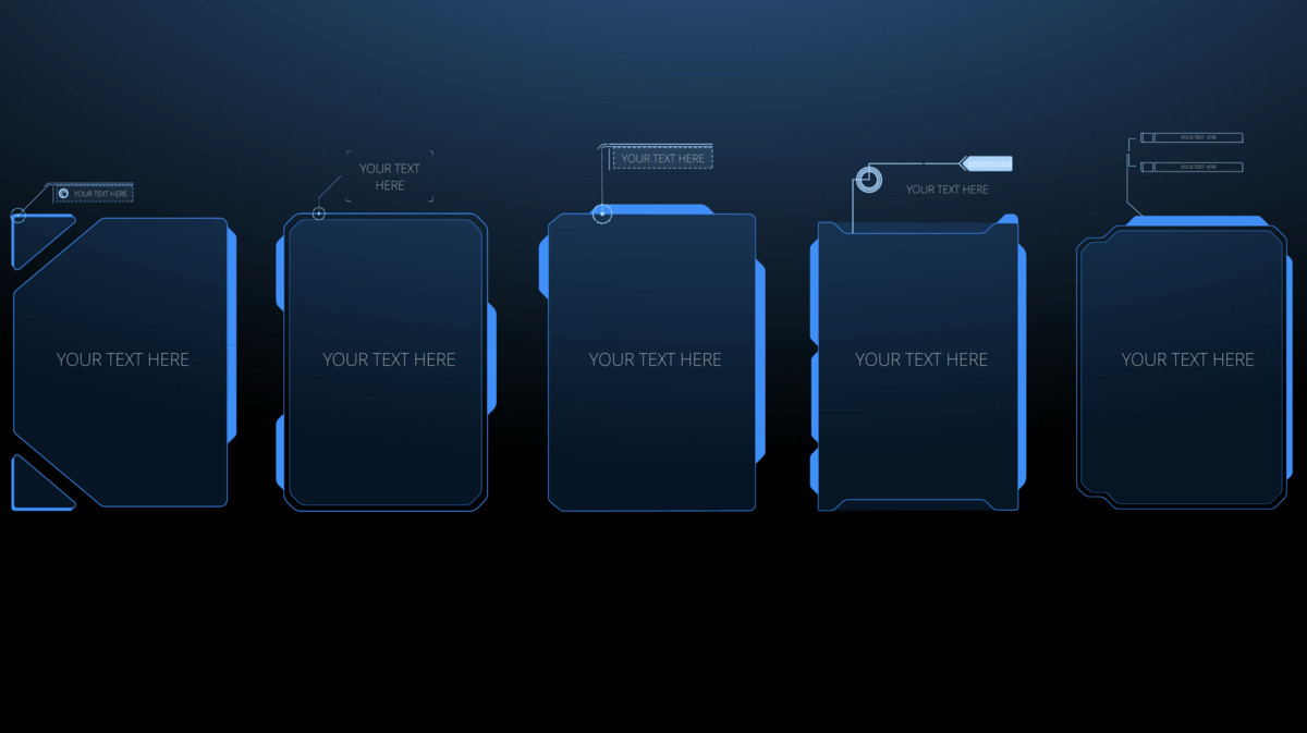 Animated Sci-Fi UI Elements Volume 1