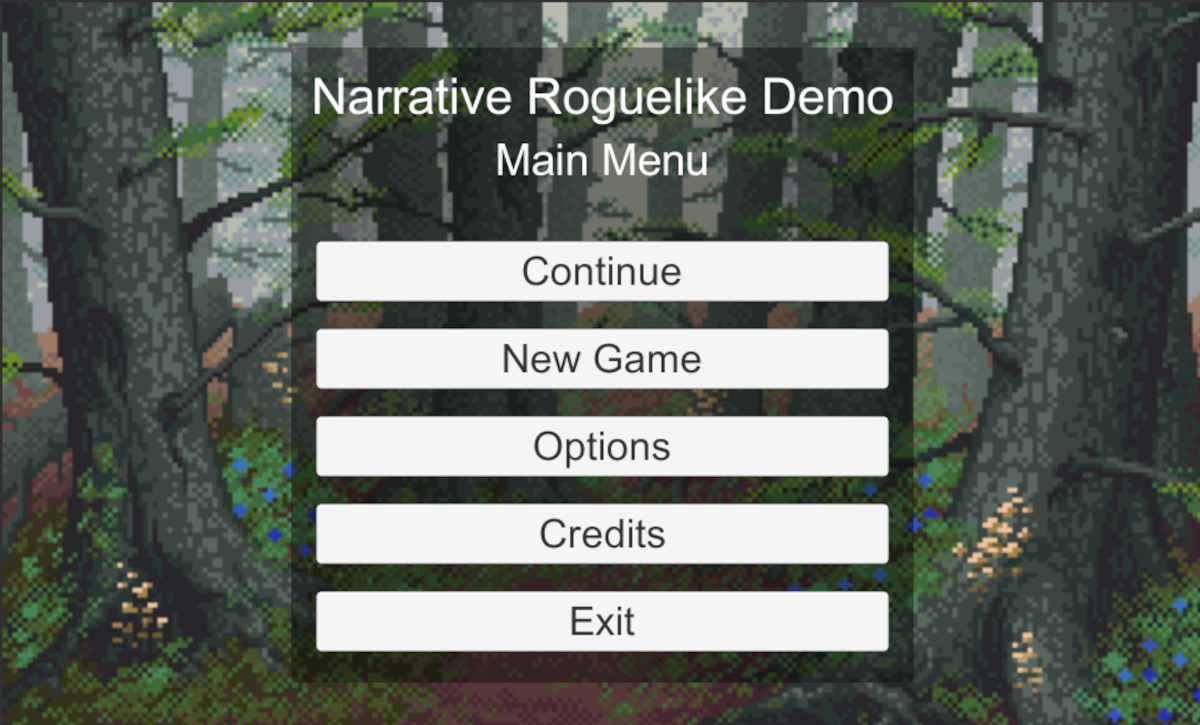 Narrative Roguelike Template