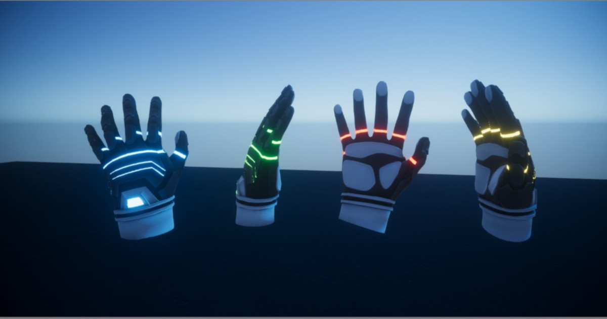Sci-Fi VR hand
