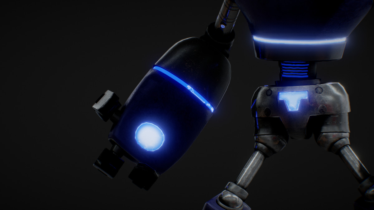 Customizable Robot Character - Mike the Radical Robot