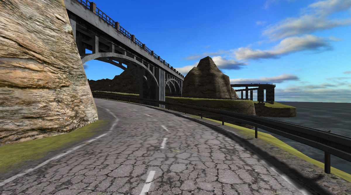 Coast Landscape Racing Track