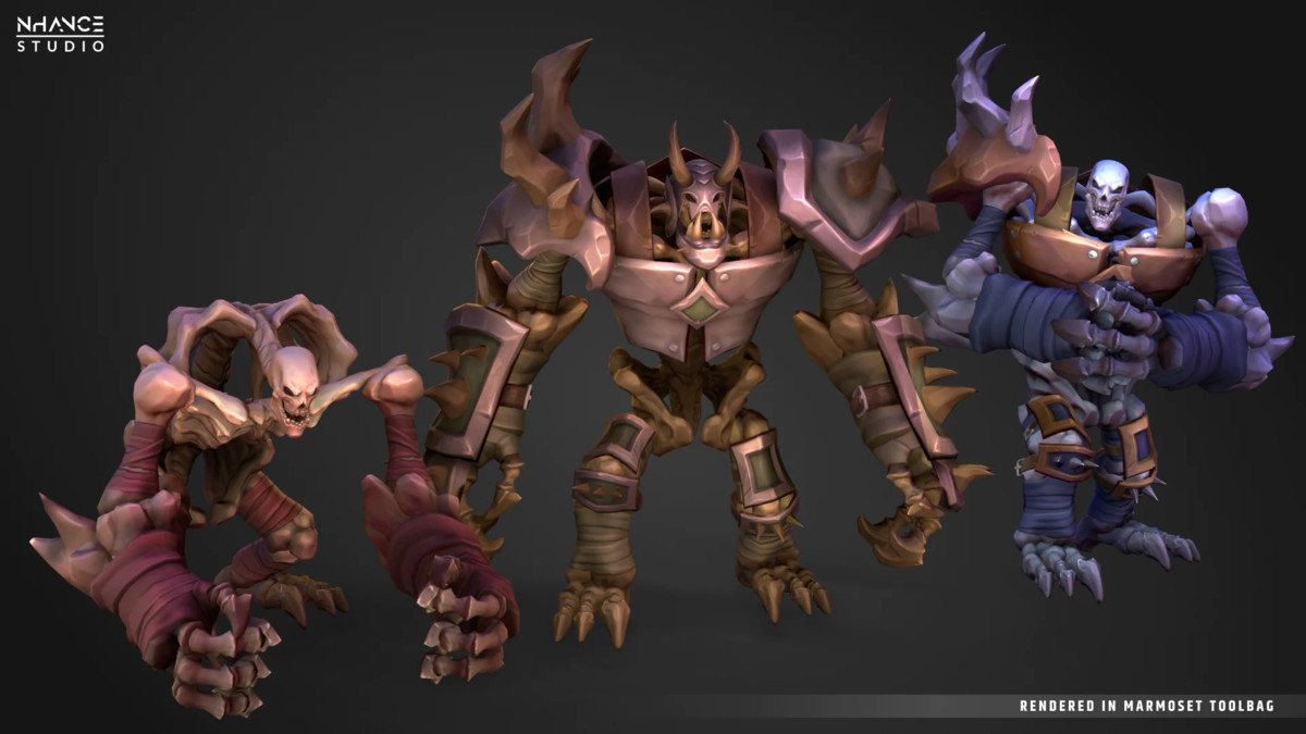 Stylized Fantasy Enemy NPC Bundle #2
