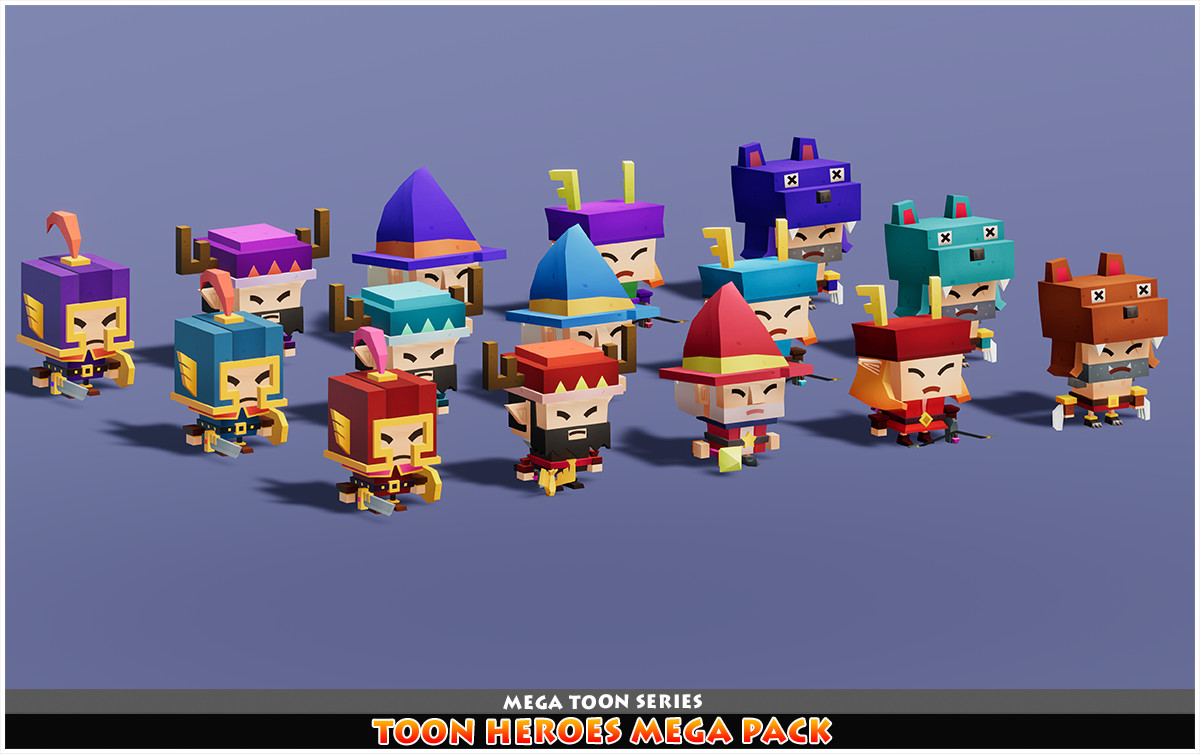 Toon Heroes Pack
