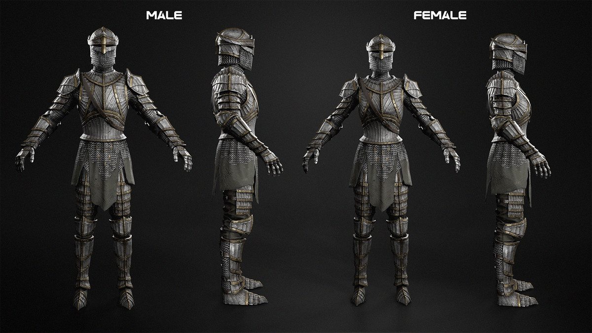 Wicked Knight - Male and Female