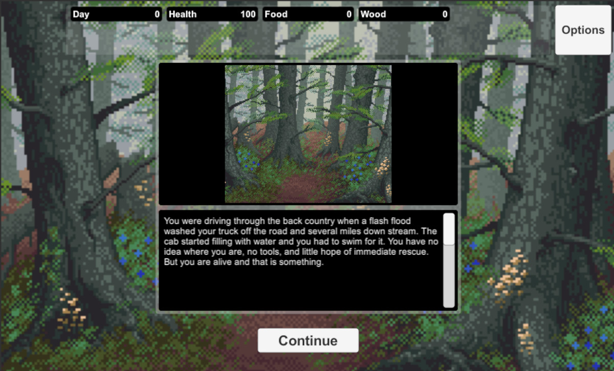 Narrative Roguelike Template