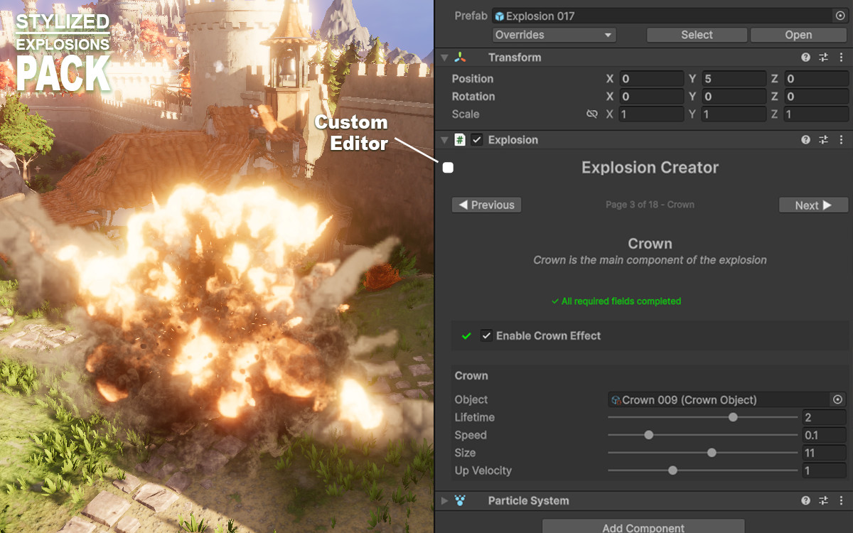Stylized Explosion Pack