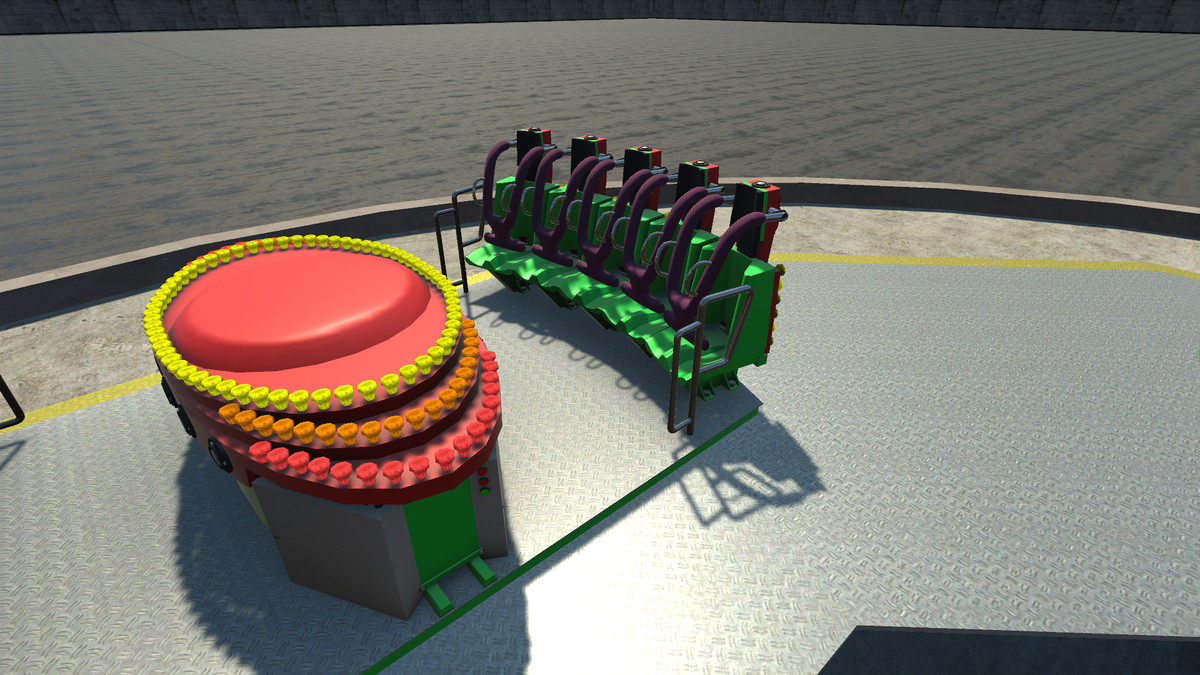High Detail Fairground Ride 13 - Gravity