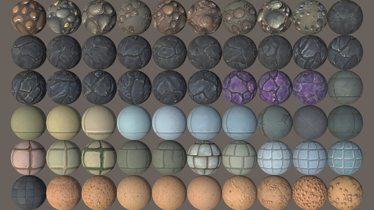 Stylized Textures - Pack Vol 23