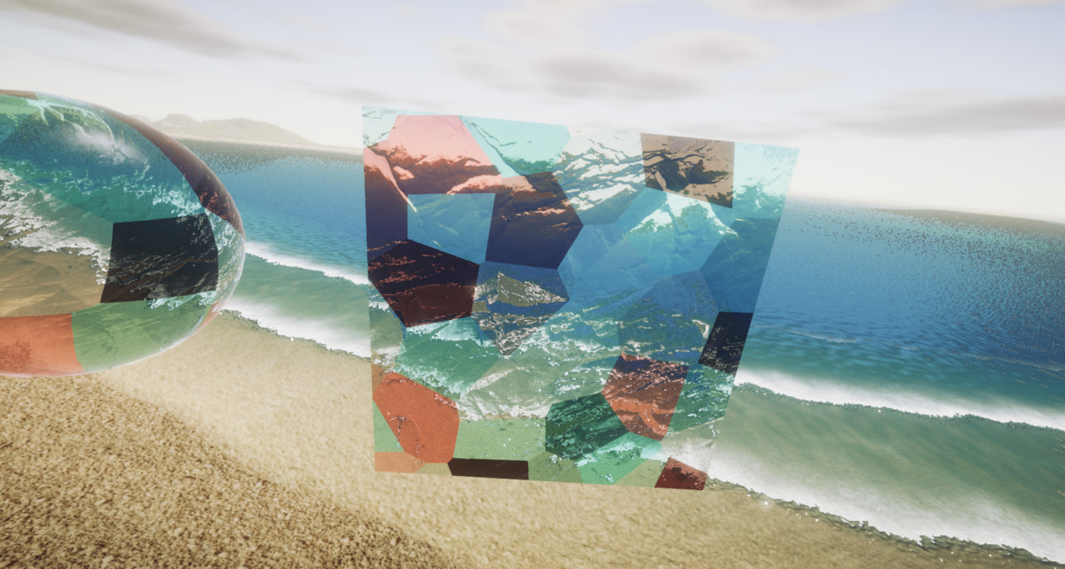 CThru - Realistic Refractive Glass URP - relfections - refraction