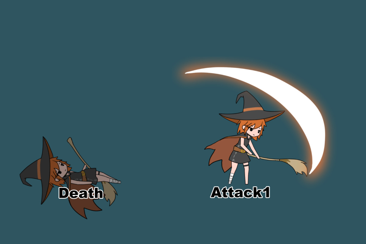 Witch Girl - 2D Character