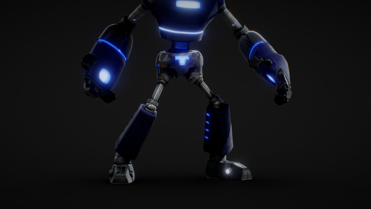 Customizable Robot Character - Mike the Radical Robot