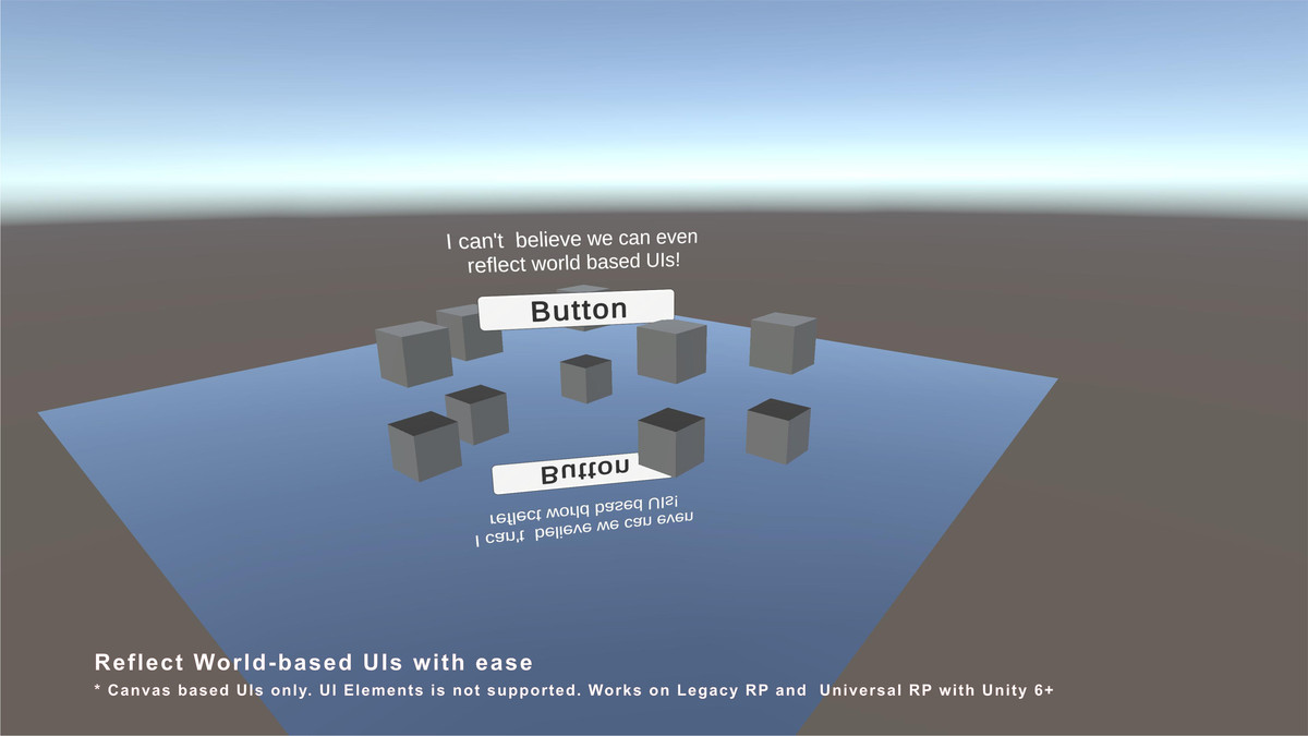 PIDI - Planar Reflections 6: URP Edition