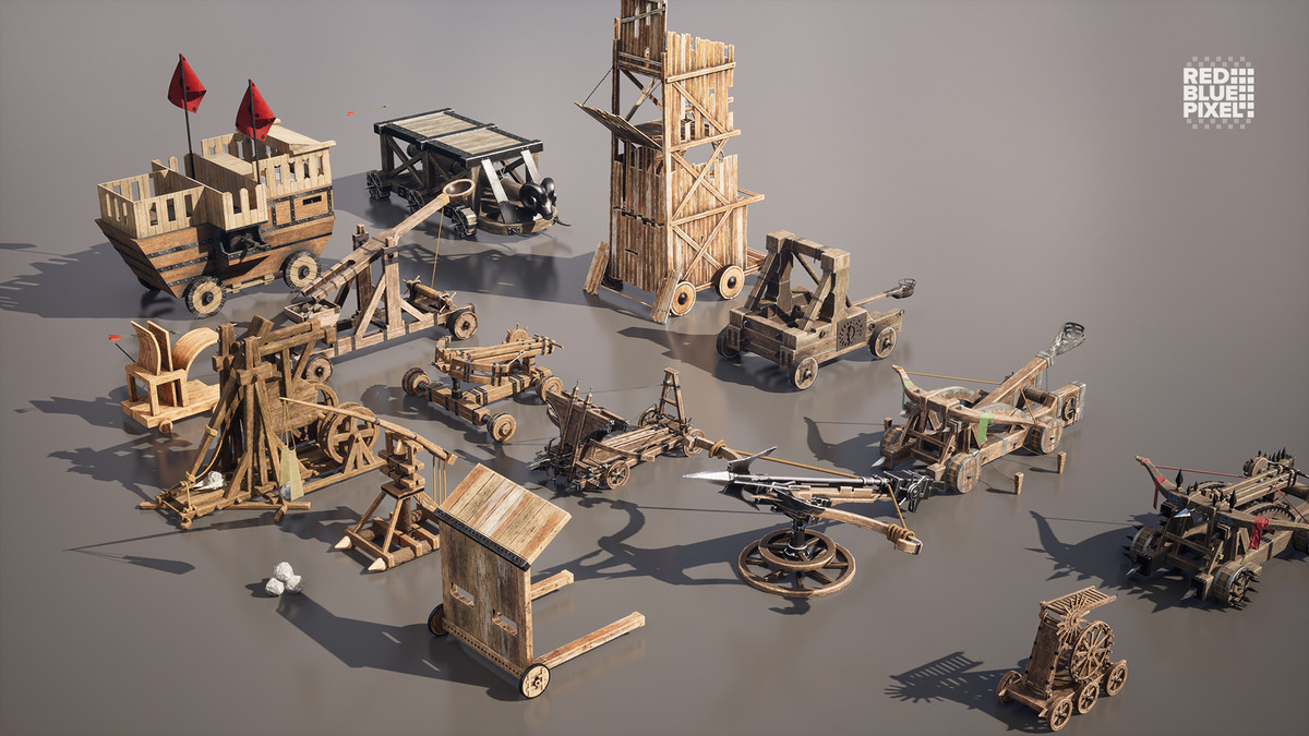 Medieval Siege Weapons Bundle