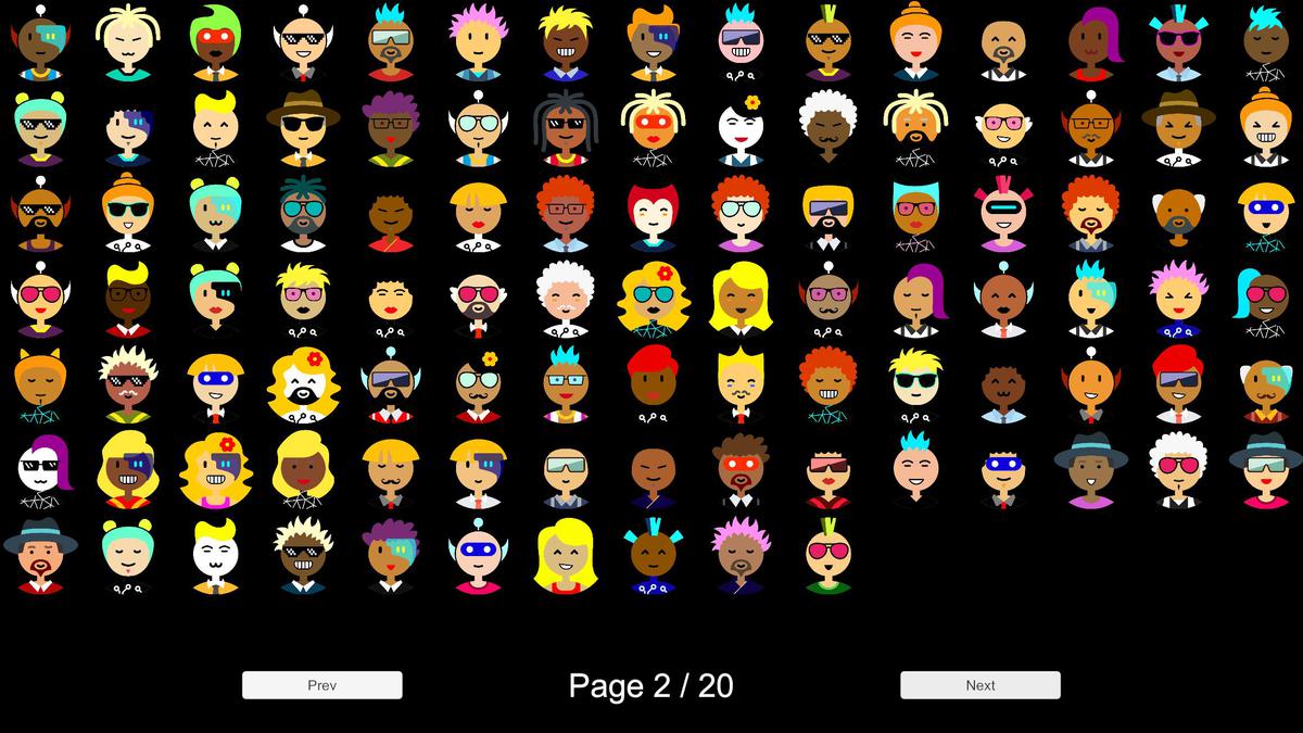 Avatars Pack — 2000