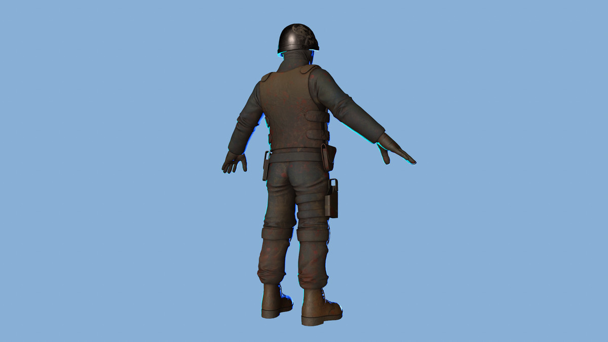 Police Tactical Officer – Realistic 3D Character