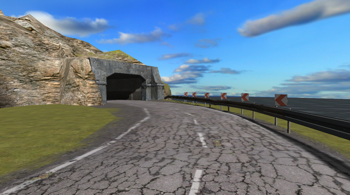 Coast Landscape Racing Track