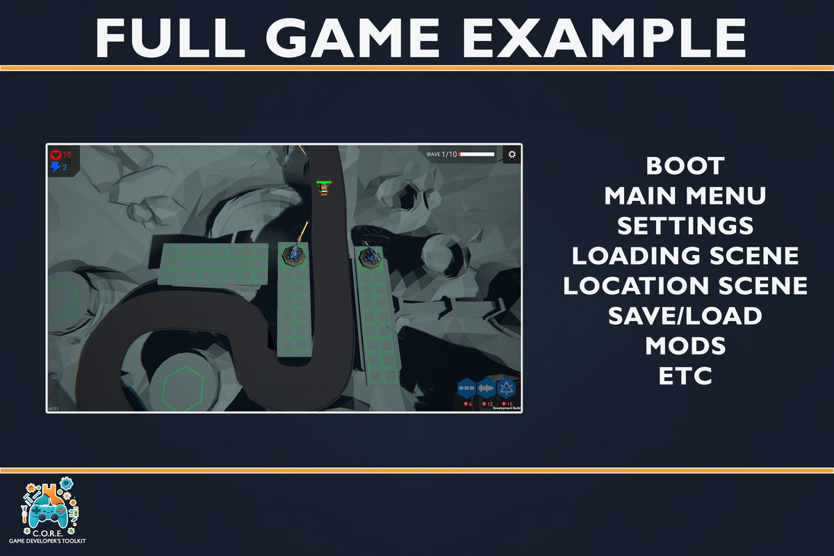 C.O.R.E. - Game Developer's Toolkit