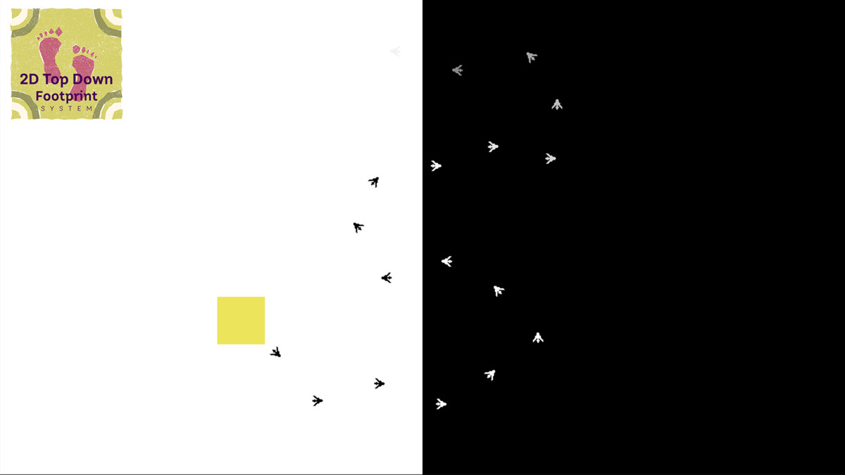 2D TopDown Footprint System