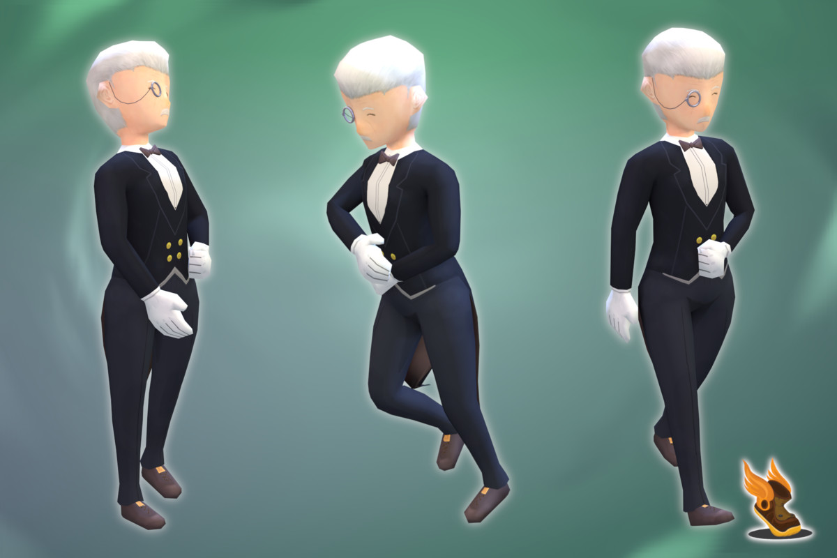 Stylized NPC - Rich Gentleman Butler