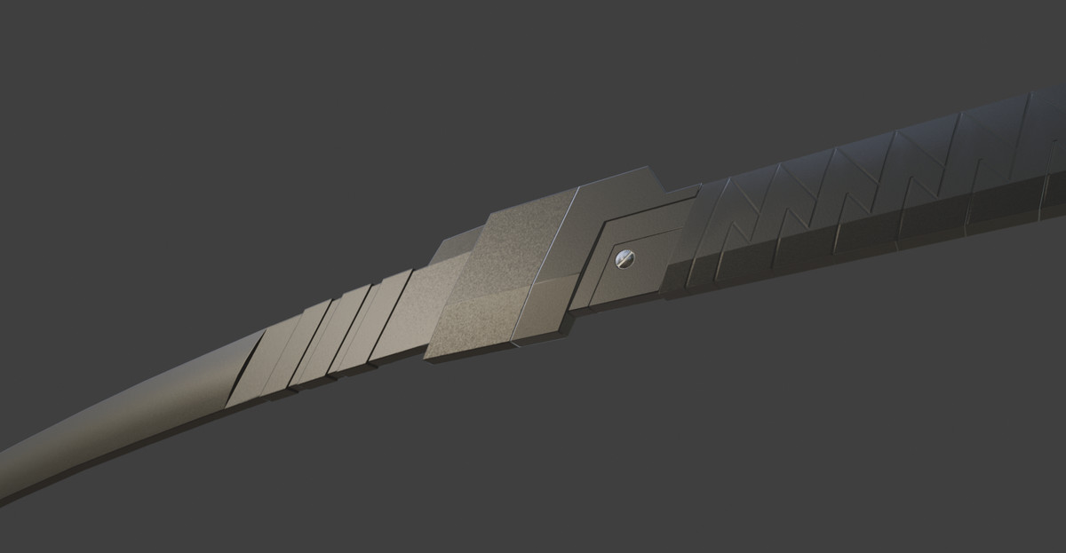 CyberBlade – Emissive Glow Sword 3D Model for Unity (HDRP/URP)