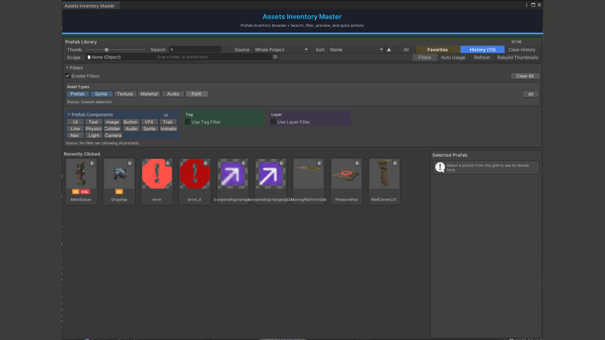 Assets Inventory Master