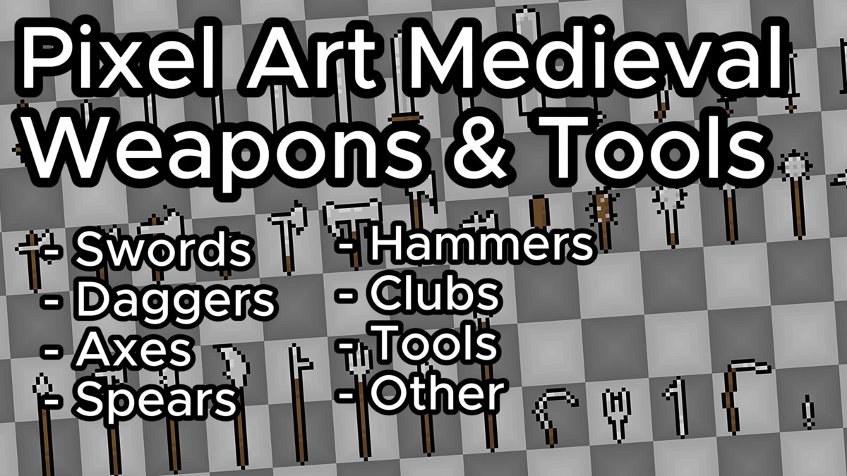 Medieval Weapons & Tools Package