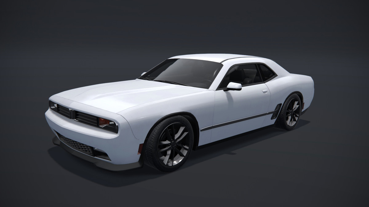 Muscle Car 1 (Driveable)