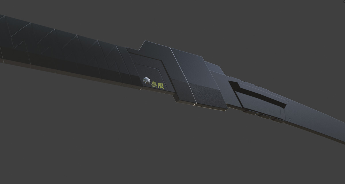 CyberBlade – Emissive Glow Sword 3D Model for Unity (HDRP/URP)